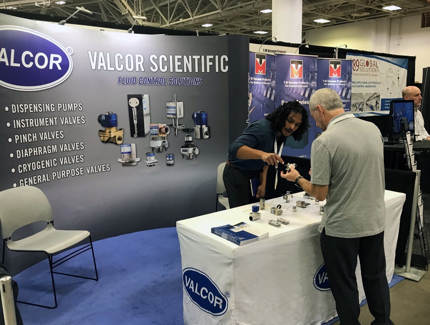 Valcor Exhibits at MD&M Minneapolis - Valcor Engineering Corporation