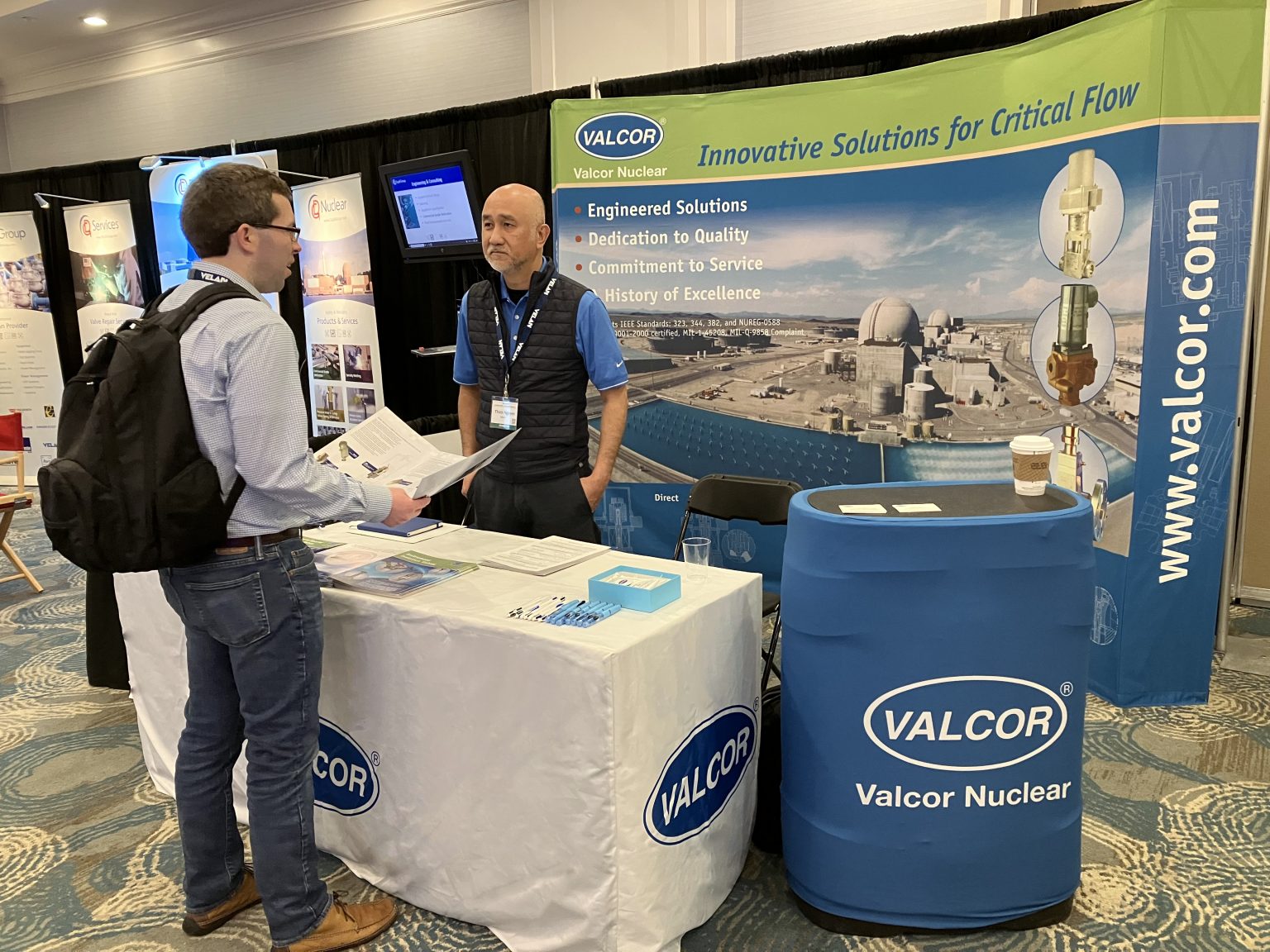 Valcor Exhibits at MUG - Valcor Engineering Corporation