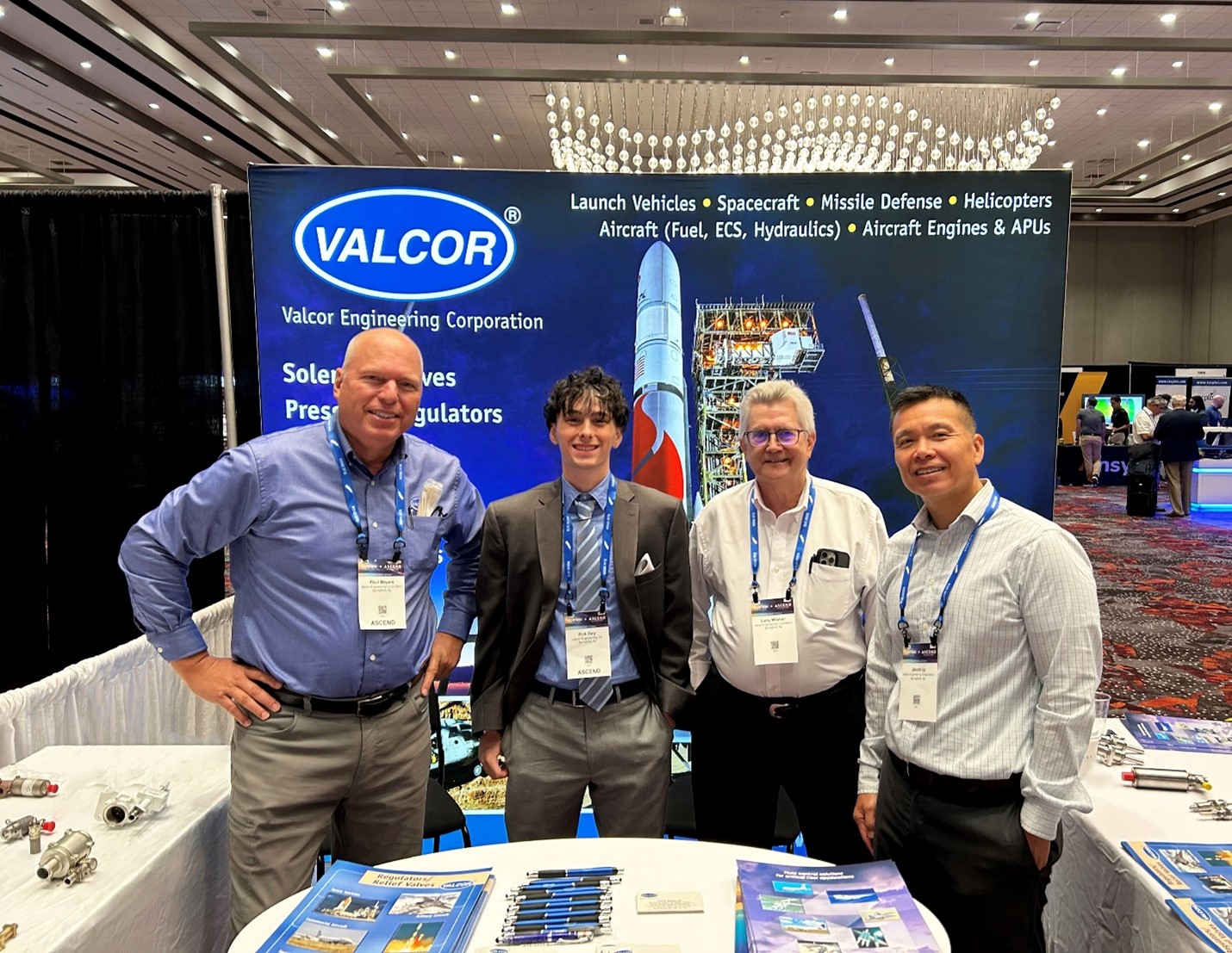 Valcor Exhibits at ASCEND and Aviation Forum - Valcor Engineering ...